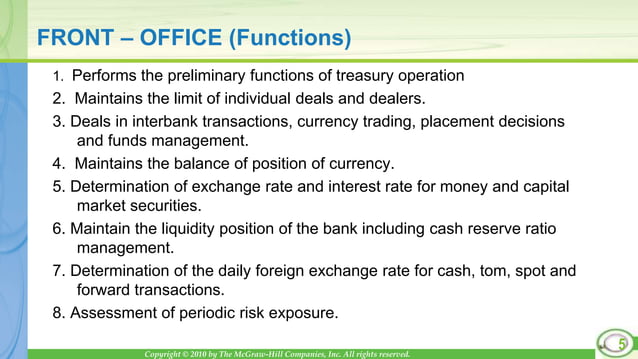 Treasury organization & structure | PPTX | Stocks and Bonds | Personal ...