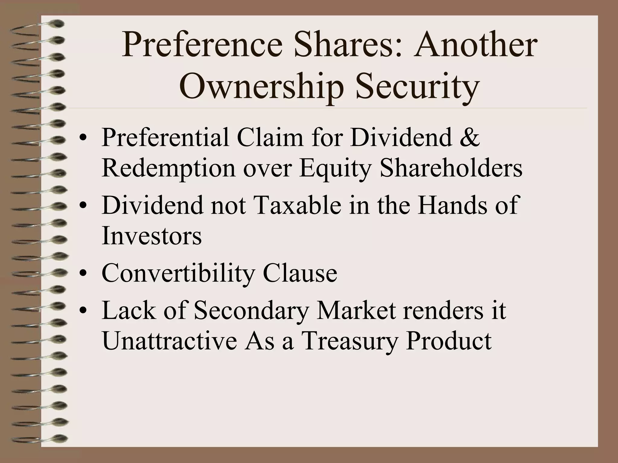 Treasury Products | PPT