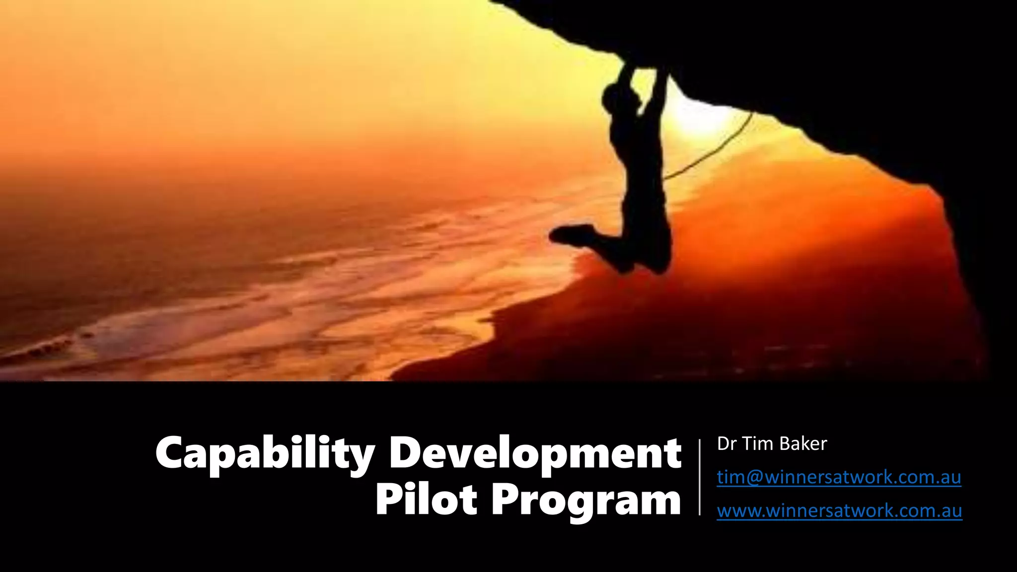 Capability development program (Q & A) | PPT