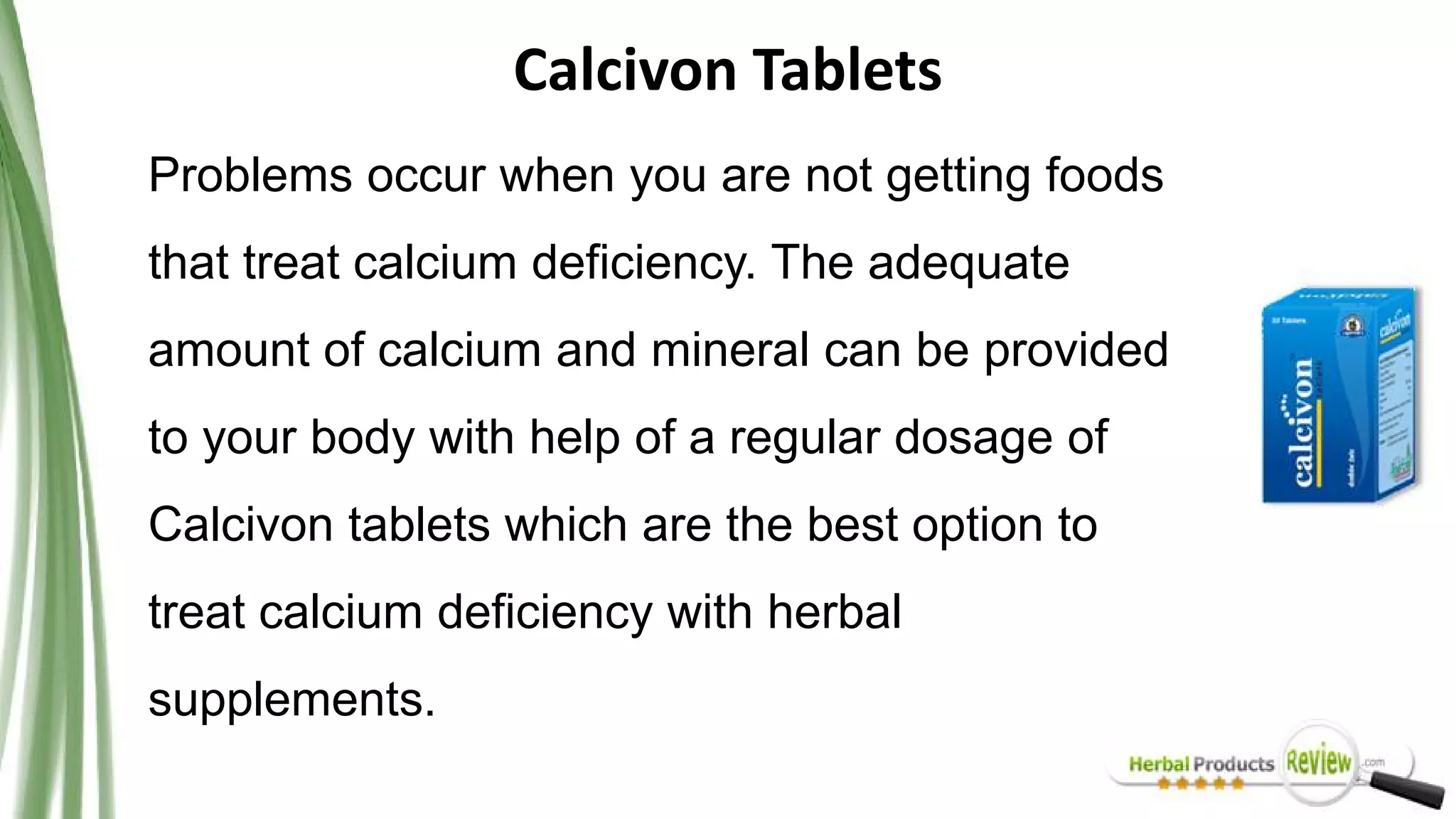 Calcium Rich Foods and Supplements that Treat Calcium Deficiency ...