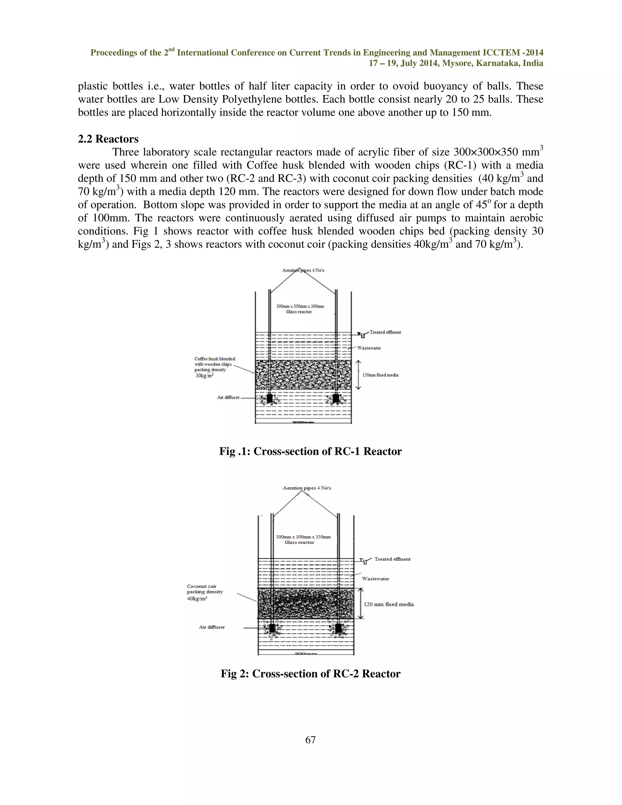 Treatability studies of selective fibrous packing medias for sewage ...