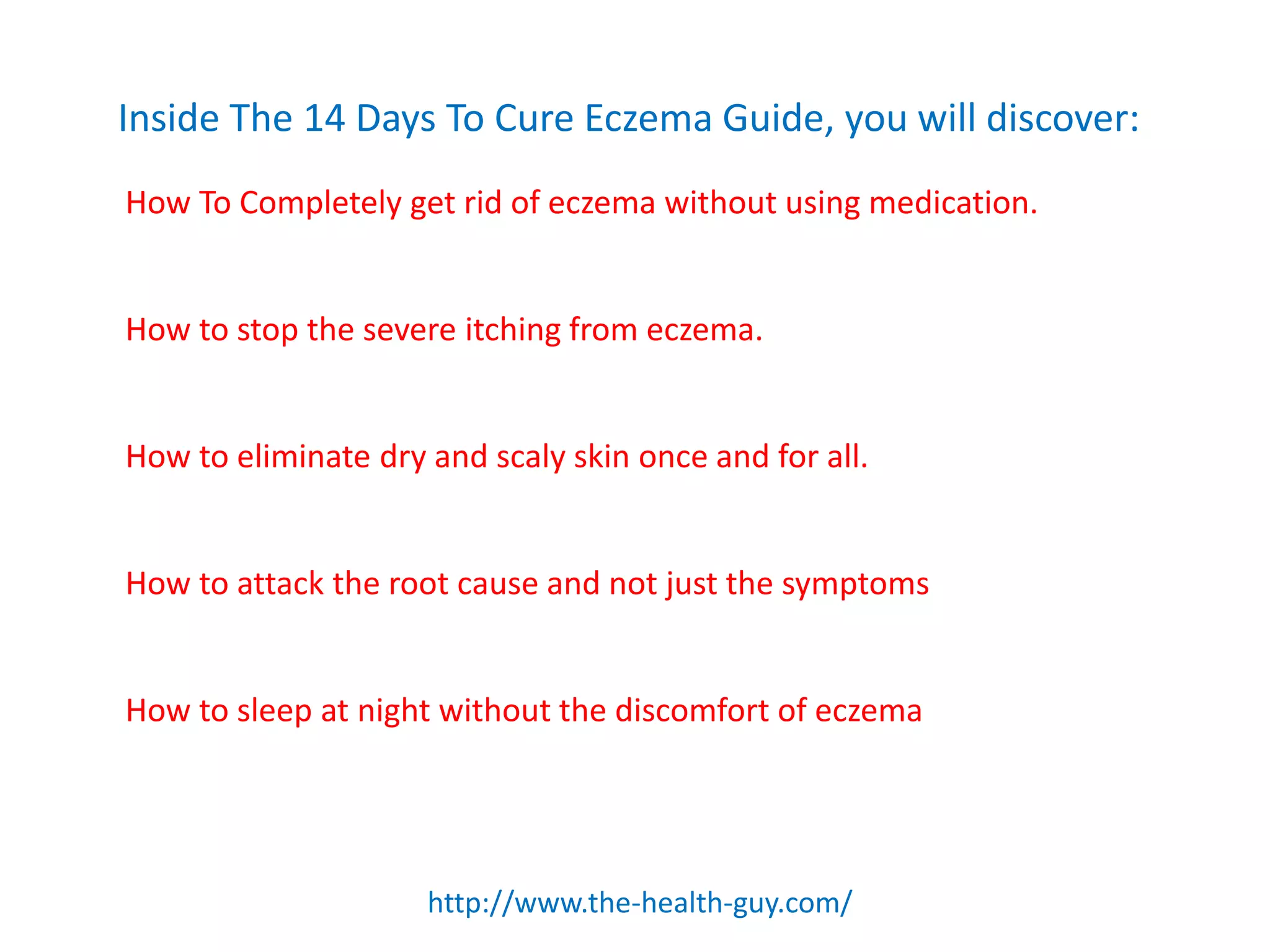 Treat eczema | PPT