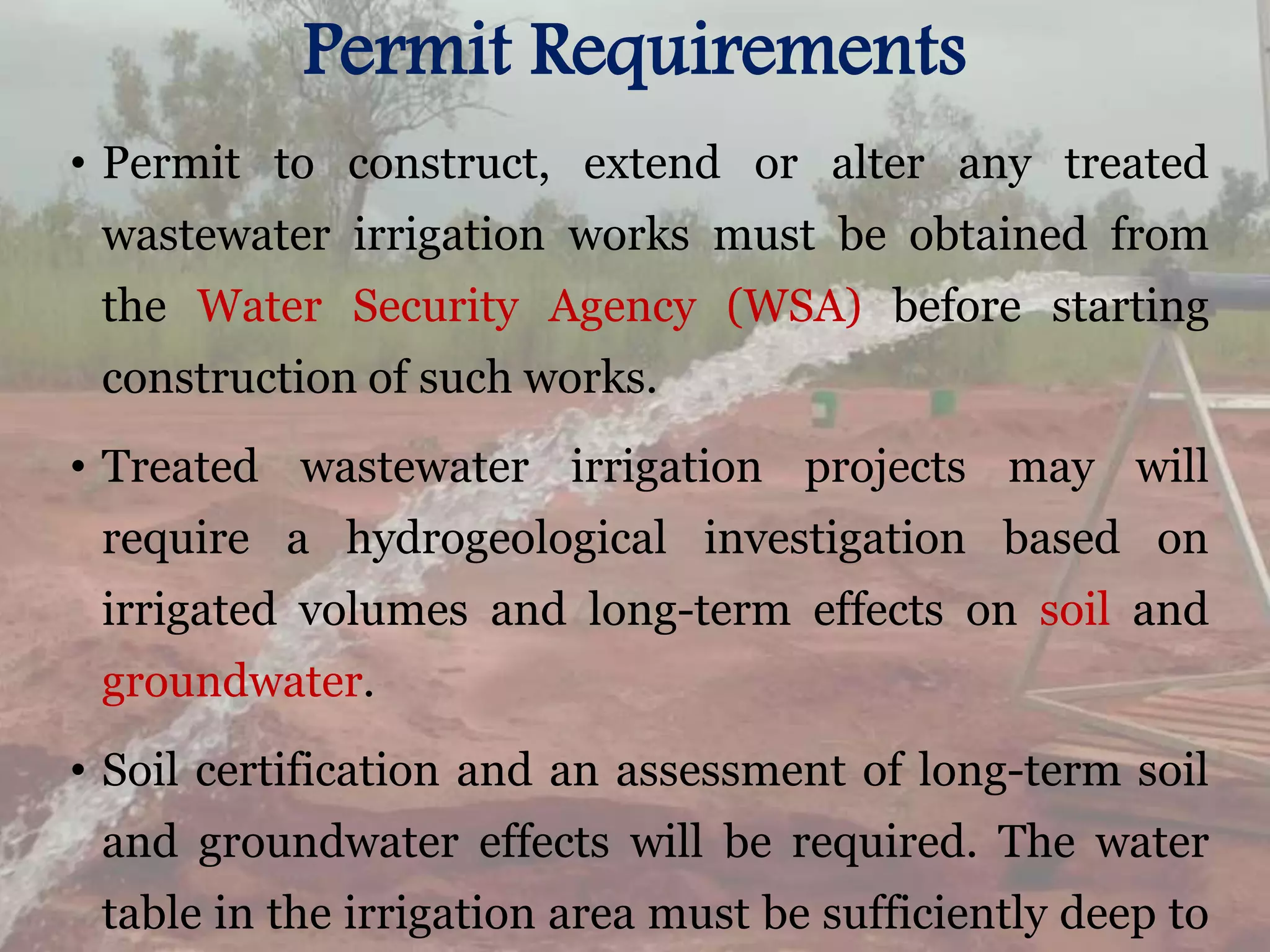 Treated Waste Water For Irrigation – QKWD