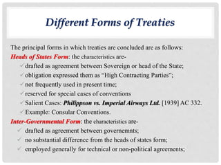 Treaties And Its Nuts and Bolts | PPTX