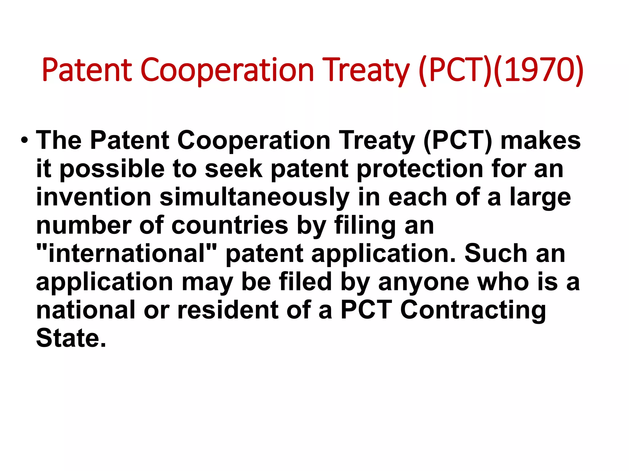 TREATIES ON IPR PROTECTION | PPTX