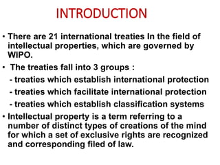 TREATIES ON IPR PROTECTION | PPTX