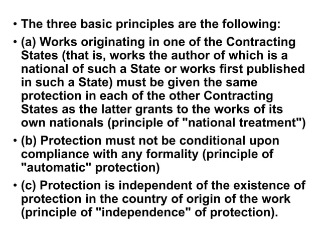 TREATIES ON IPR PROTECTION | PPTX