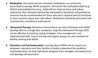 Treating And Dealing With Attention Deficit Hyperactivity Disorder ...