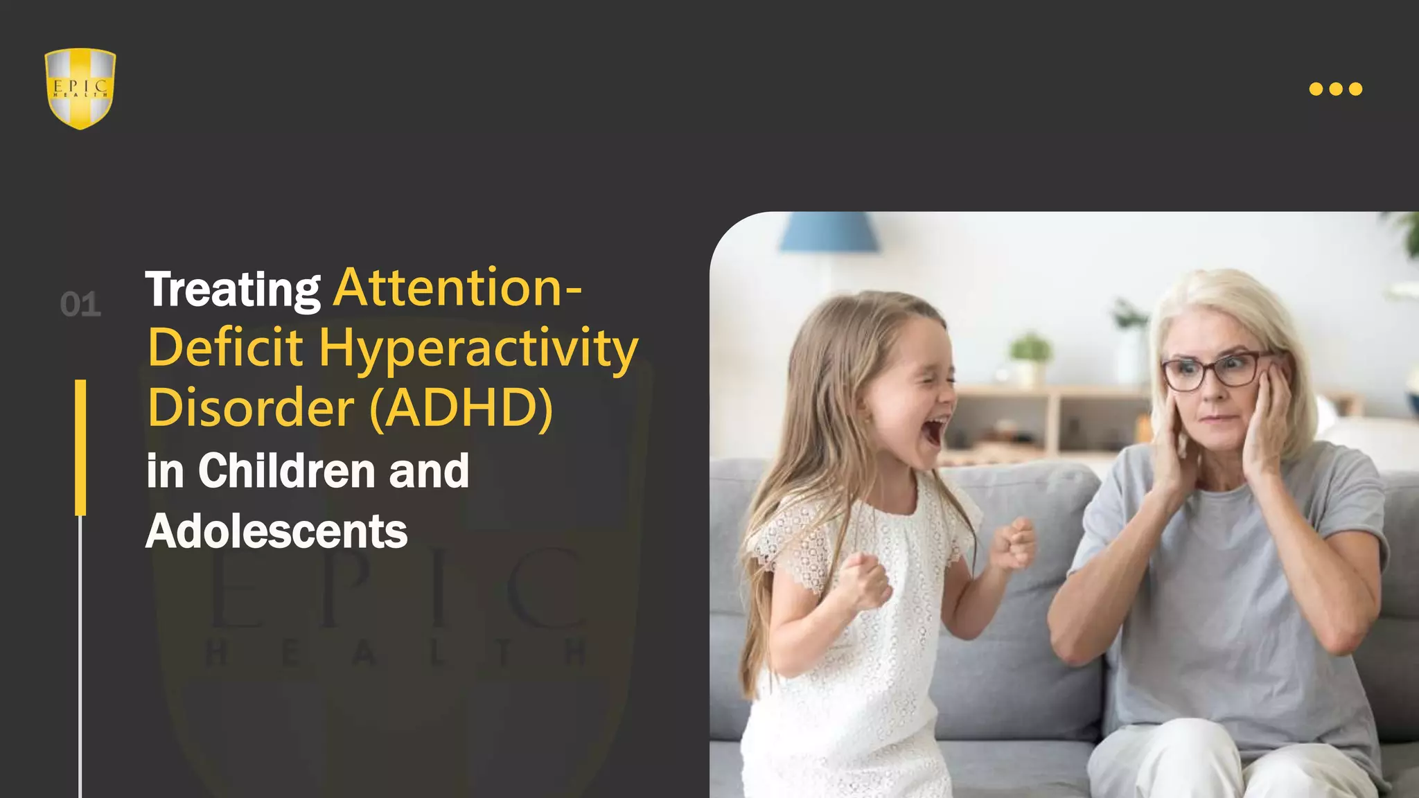 Treating Attention-Deficit Hyperactivity Disorder (ADHD) in Children and Adolescents | PPTX