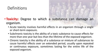 Treating poison and overdose overview | PPTX
