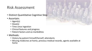 Treating poison and overdose overview | PPTX
