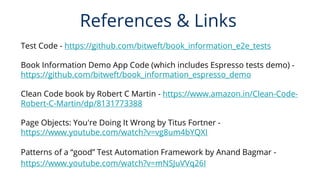 Treating test code as production code | PPT