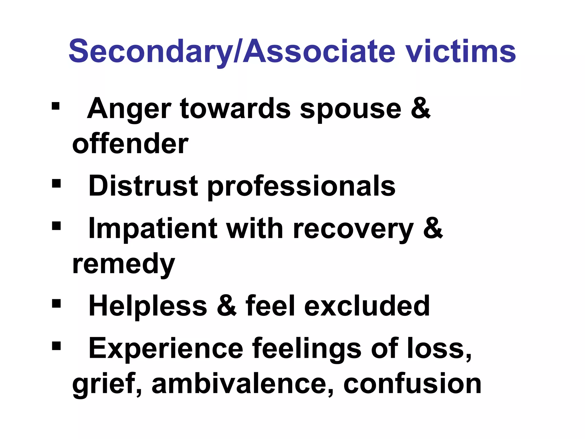 Treating Victims of Sexual Abuse or Sexual Exploitation | PPT
