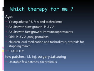 Treat leukoderma | PPT