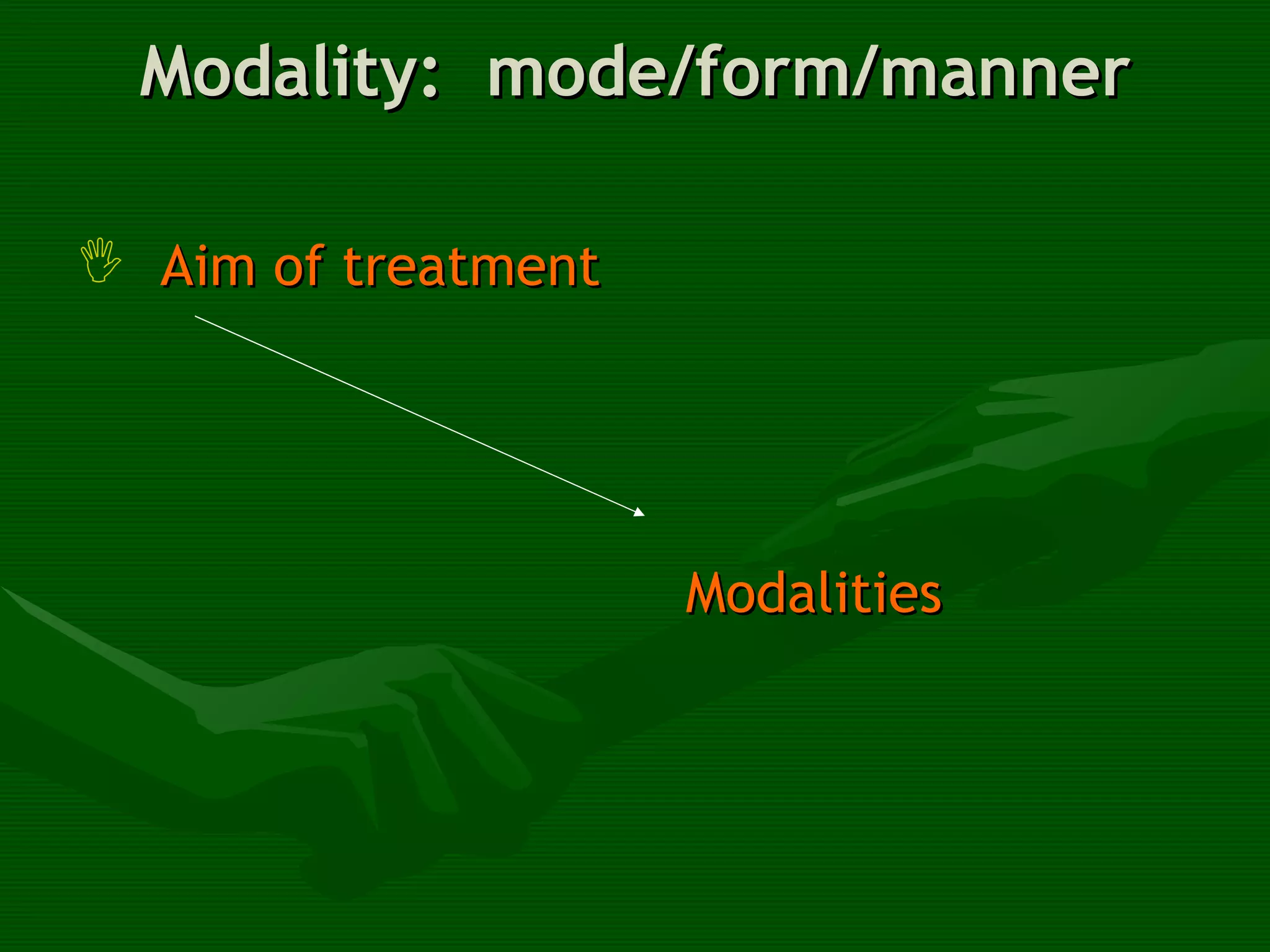 Hand Therapy - Treatment Modalities Of The Wrist | PPT
