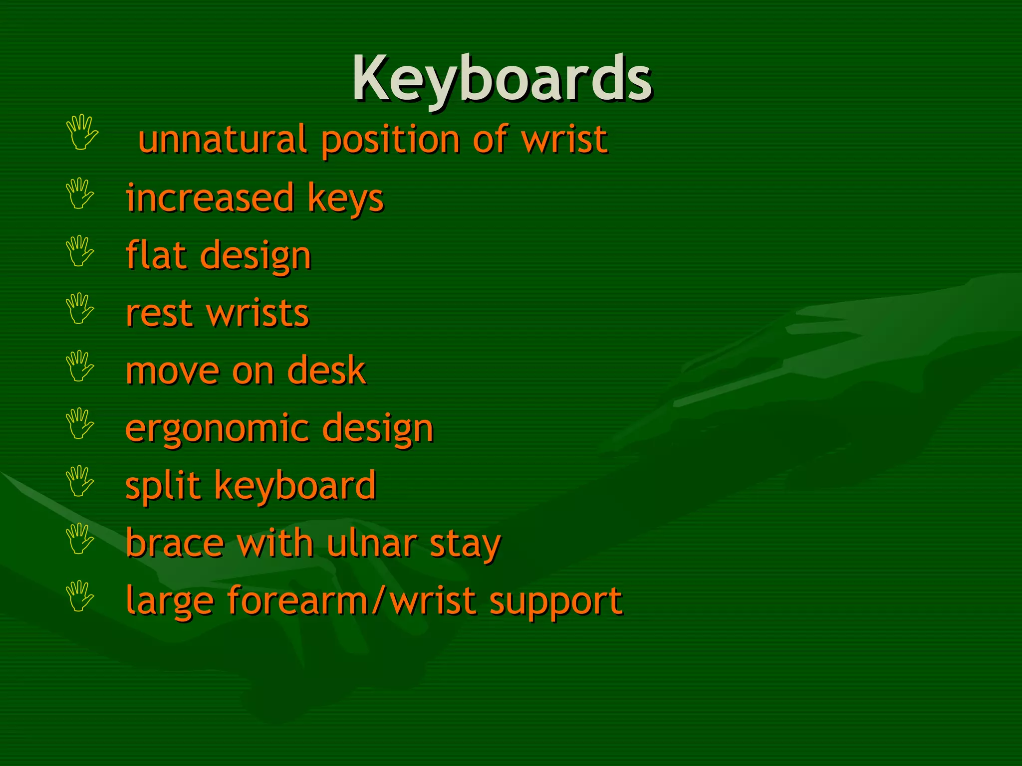 Hand Therapy - Treatment Modalities Of The Wrist | PPT