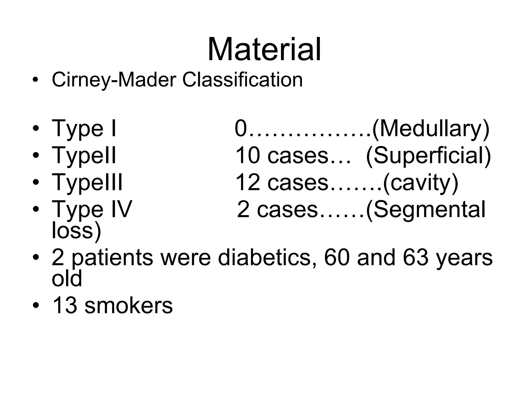 Treatment Of Post Traumatic Osteomyelitis And Infected Fractures Of | PPT