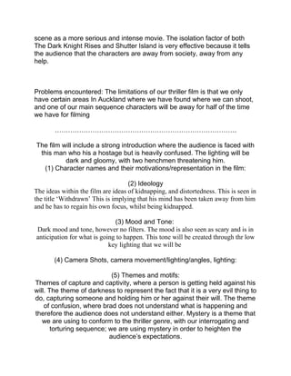 Treatment template | PDF