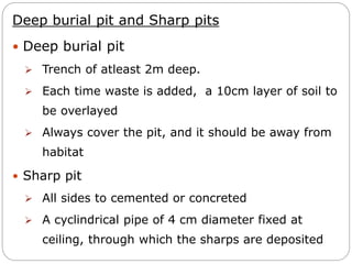 Treatment and disposal of Bio Medical Waste 2016 | PPTX