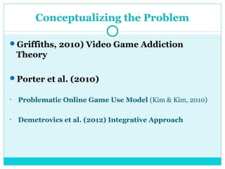 Treatment considerations internet gaming | PPT
