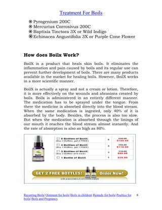 Treatment for boils | PDF