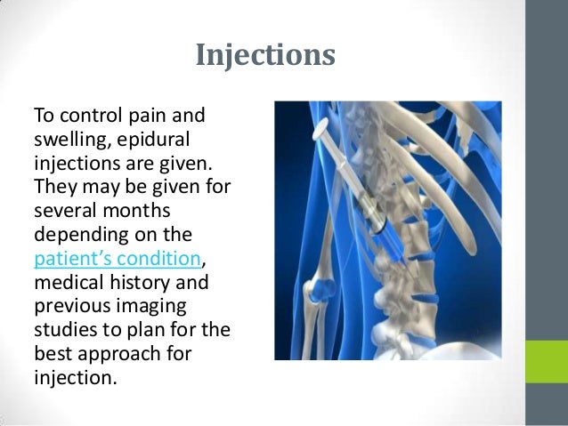 Treatment for lumbar disc rupture