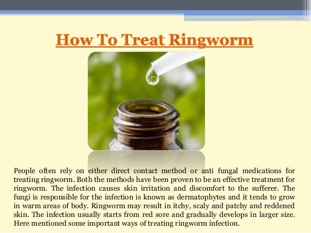 Treatment For Ringworm