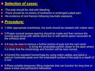 Treatment immature teeth.ppt