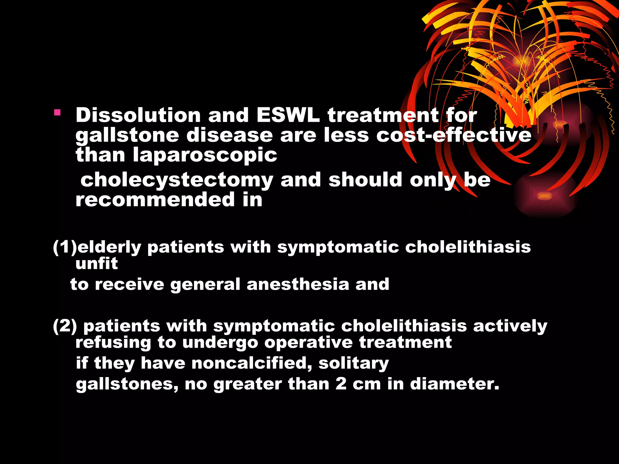 Treatment of acute cholecystitis . | PPT
