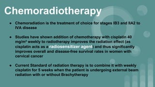 Treatment of Advanced stage of Carcinoma Cervix & Ca cervix in ...