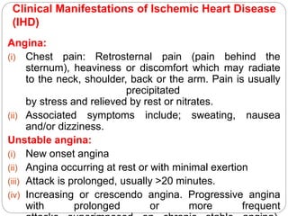 TREATMENT OF Angina and myocardial infarction.pptx
