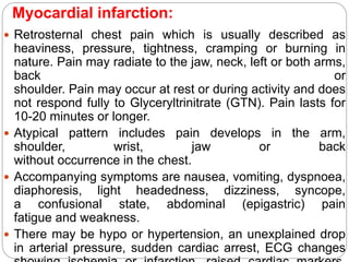 TREATMENT OF Angina and myocardial infarction.pptx