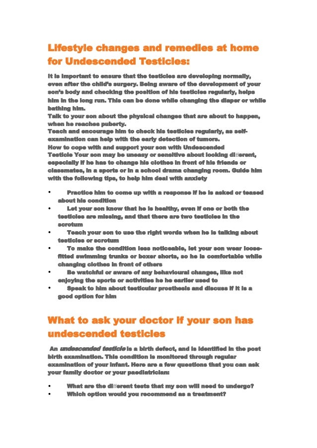 Treatment of an Undescended Testicle In Delhi by Dr. Prashant Jain.pptx