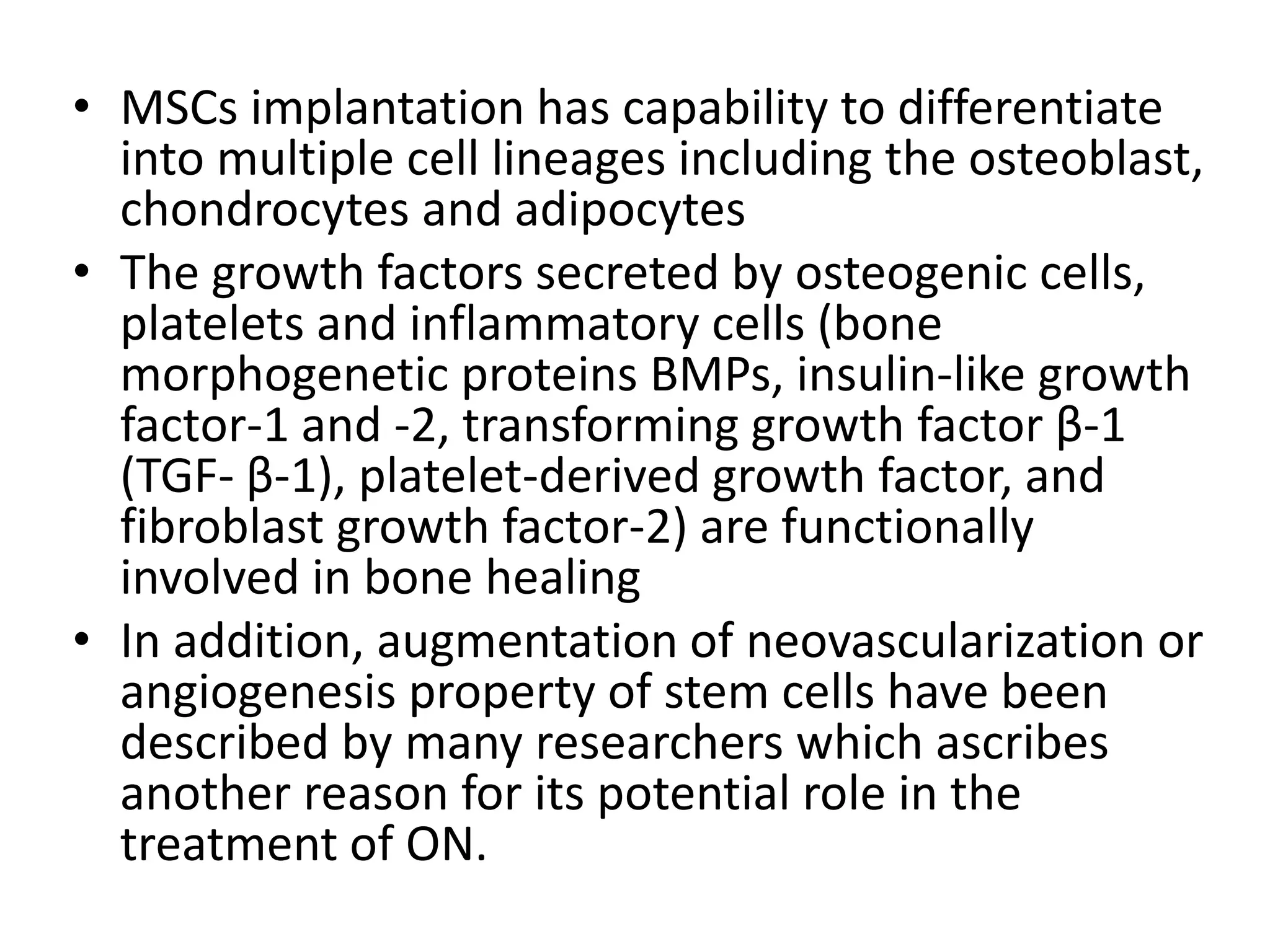 Treatment of avn of femoral head | PPTX