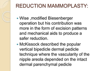 Treatment of benign breast diseases | PPTX