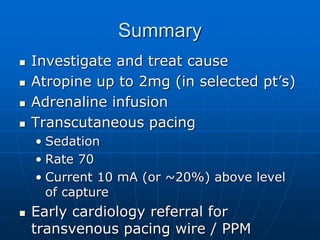 Treatment of Bradycardia | PPT