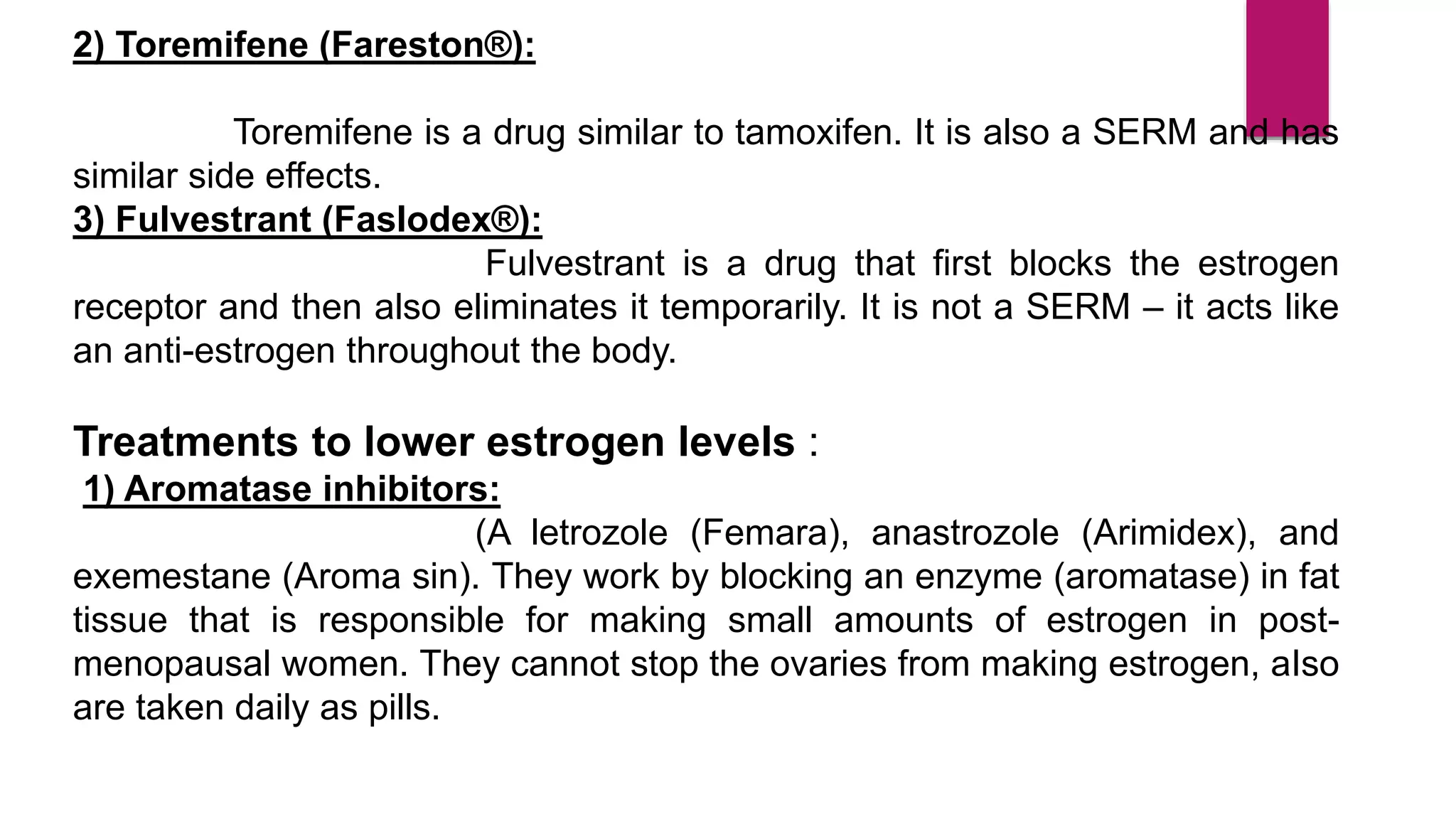 Treatment of breast cancer by chemotherapy | PPTX