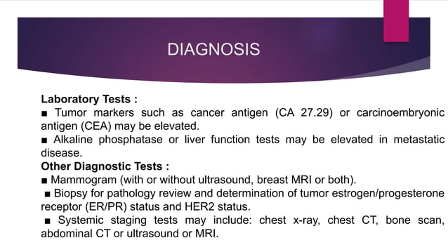 Treatment of breast cancer by chemotherapy | PPTX