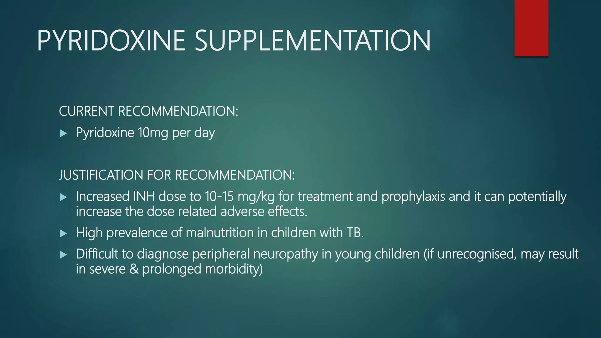 Treatment of Pediatric Tuberculosis | PPTX