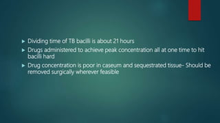 Treatment of Pediatric Tuberculosis | PPTX