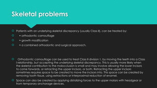 Treatment of Class II Division 1 Malocclusion.pptx