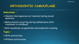 Treatment of class iii malocclusion | PPTX