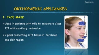 Treatment of class iii malocclusion | PPTX