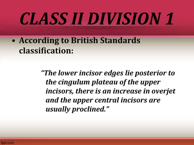 Treatment of class ii malocclusions | PPTX