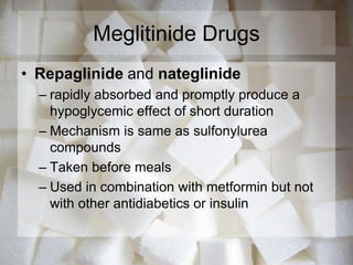 Treatment of diabetes mellitus | PPT
