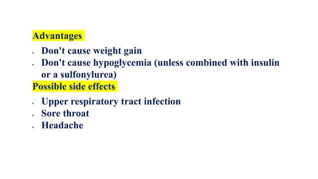 Treatment of diabetes mellitus t2 samir rafla | PPT