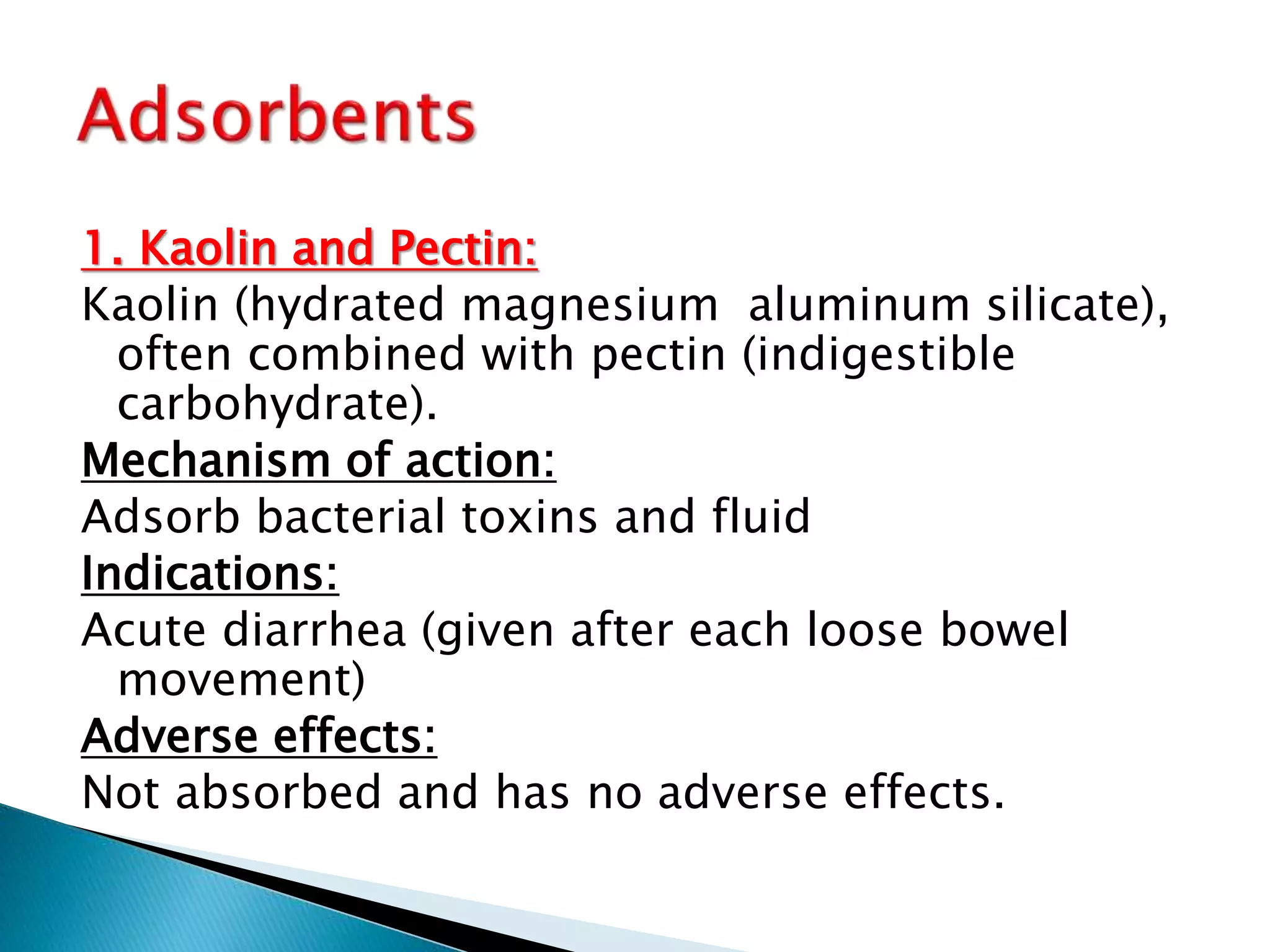 Treatment of diarrhea | PPTX