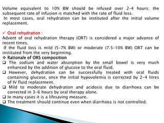 Treatment of diarrhoea | PDF