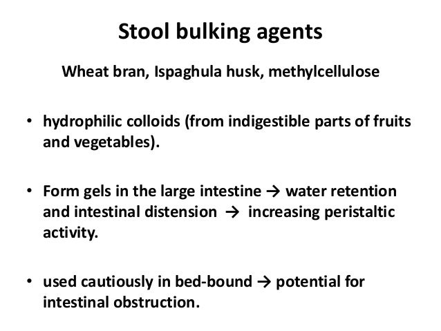 TREATMENT OF DIARRHEA & CONSTIPATION
