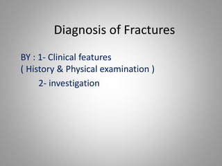 Treatment of fracture | PPTX